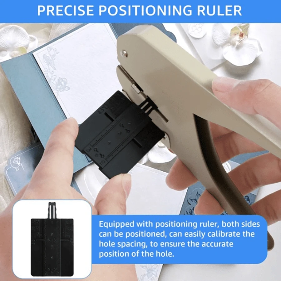 Gray Mushroom Hole Puncher & Precision Mushroom Paper Puncher With ...
