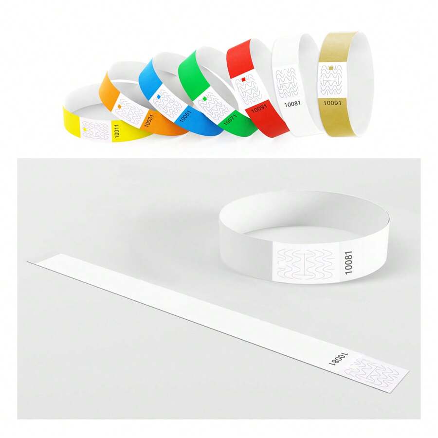 Wristband Control Band DIN A4 Printable Template - Can Be Used For ...
