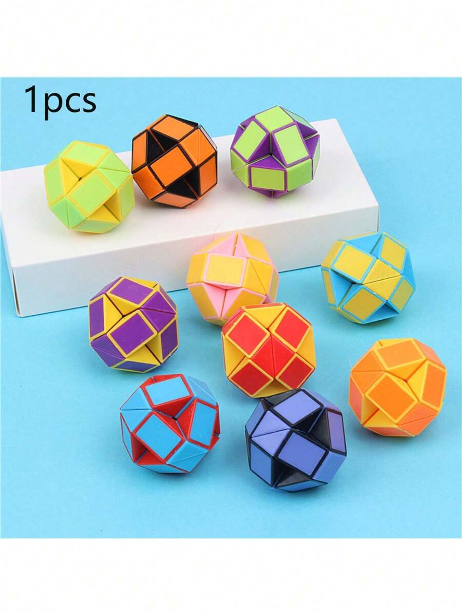 1 Flexible Folding Puzzle Cube - A Fun Stress Relieving Toy That Is ...