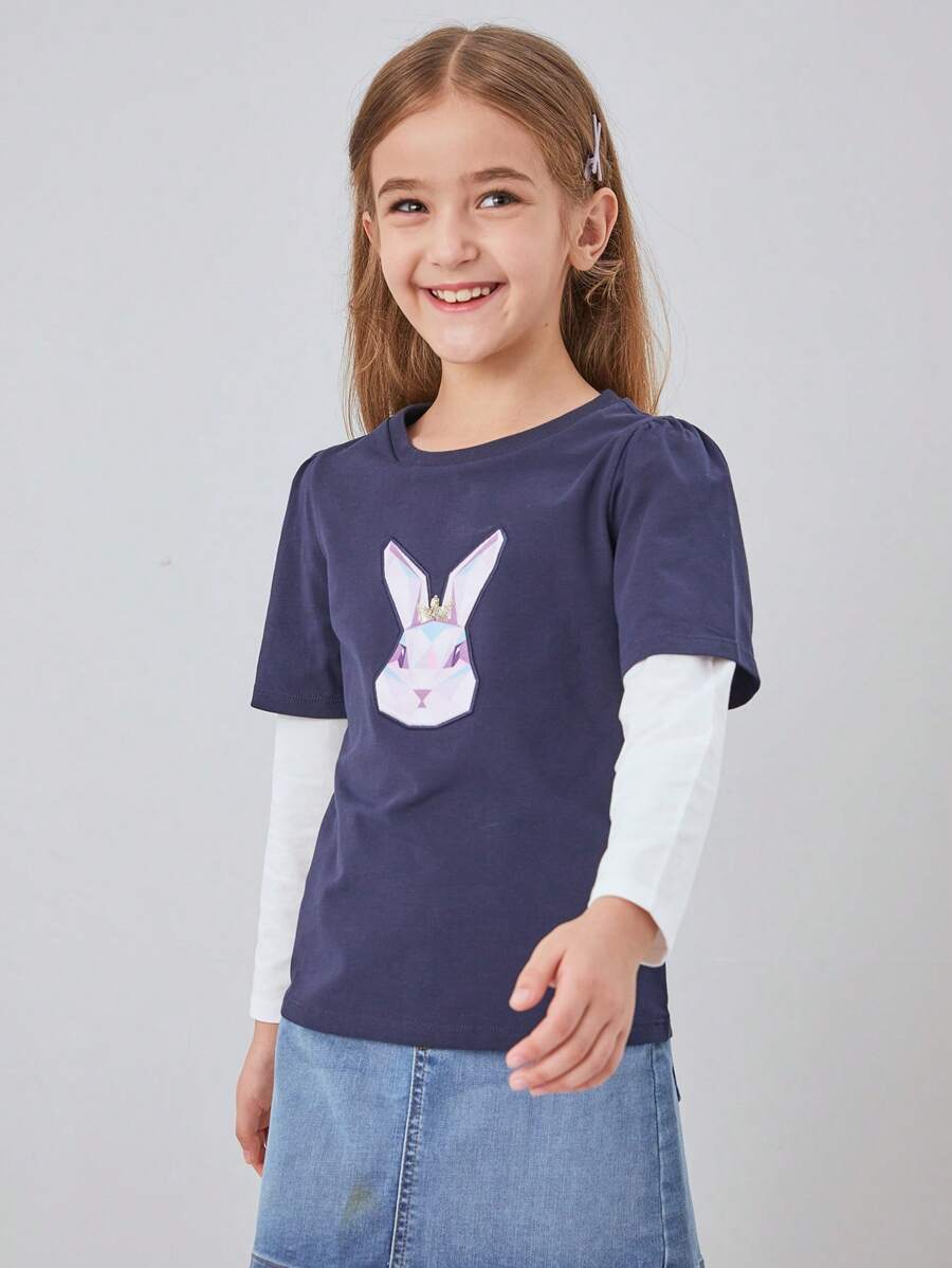 Annil เสื้อยืดถักคอกลมแขนยาวสำหรับผู้หญิง เสื้อคาสูอสบายทรงได้หลายแบบ ...