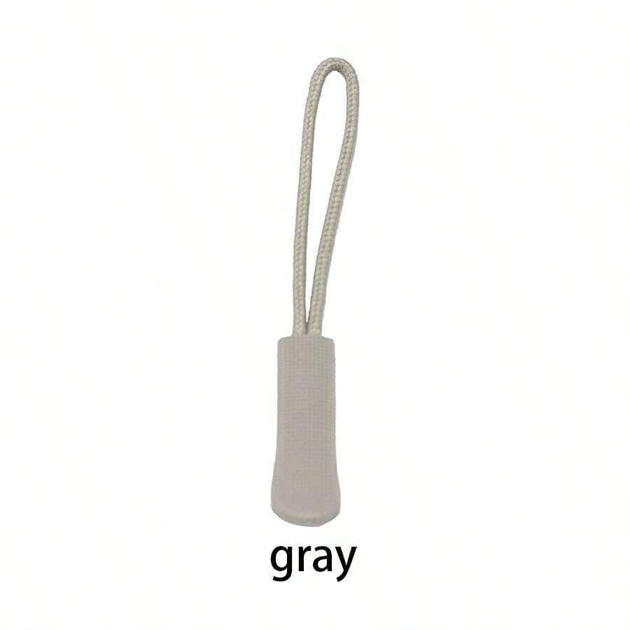15 Pcs PVC Zipper Pull Tab And Cord With Plastic Zipper Head For ...