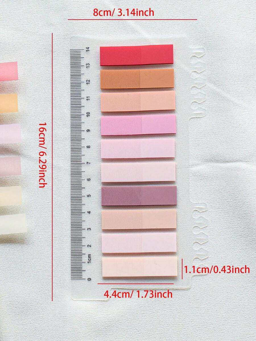 200 Sheets Of 1 Style PET Sticky Notes, European Retro Style With ...