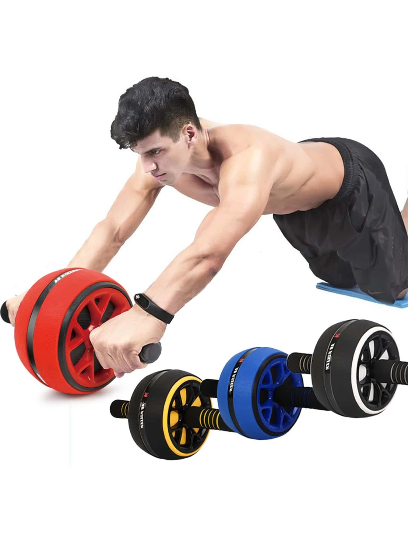 Ab Roller Wheel - Core Trainer For Full Body Workout - Fitness ...