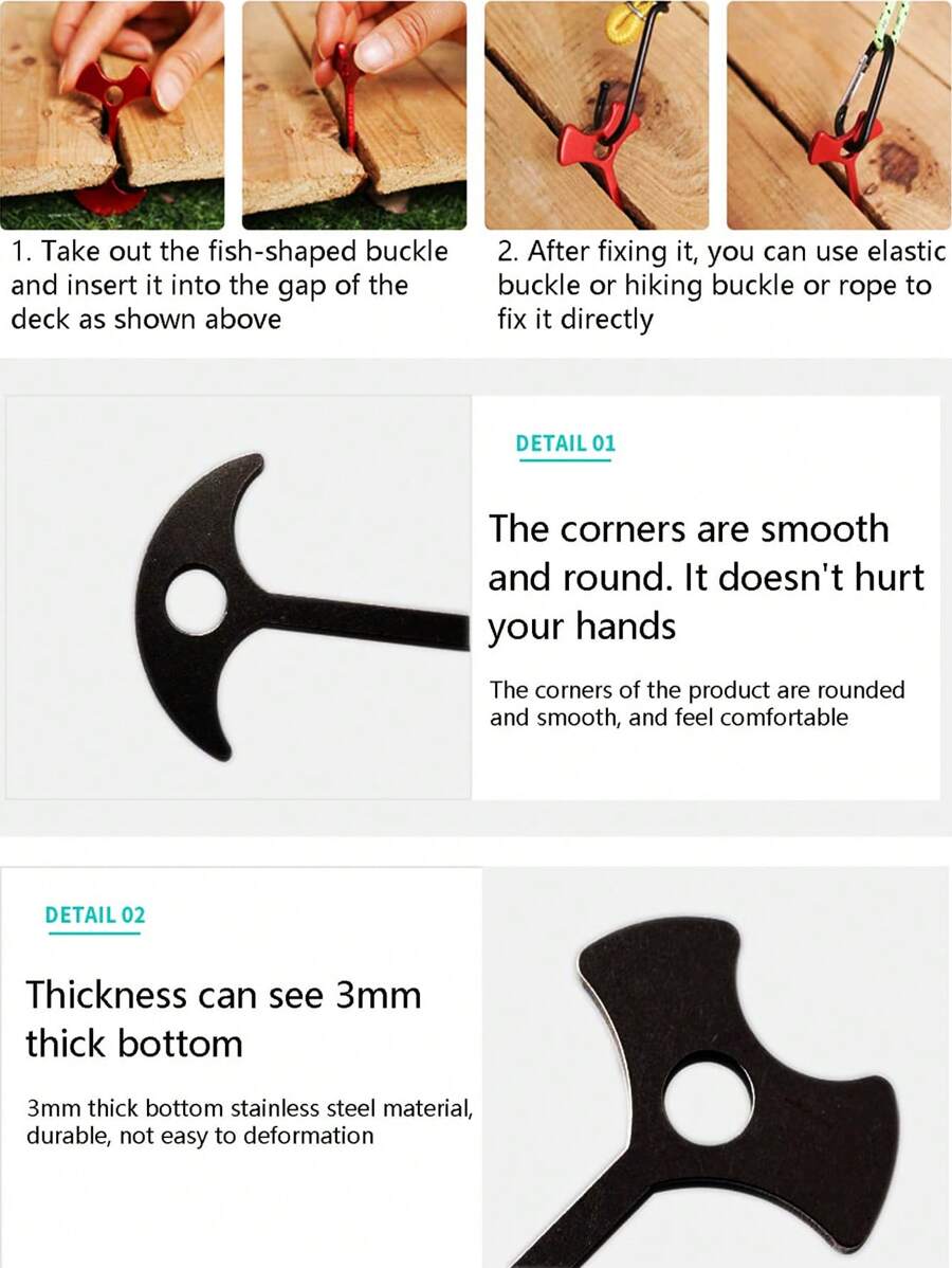 Portable Sturdy And Durable Fishbone-Shaped Designed Aluminum Alloy ...