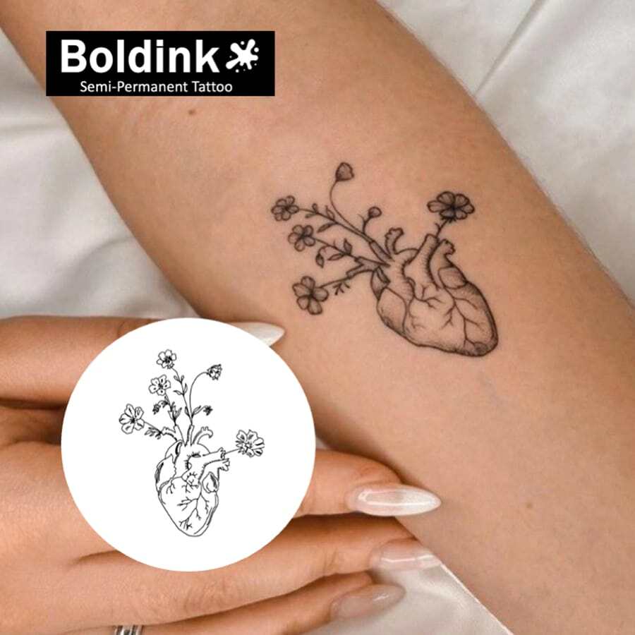 1 Kit Revolutionary Technology Tattoos, Semi-Permanent Tattoos,Life ...