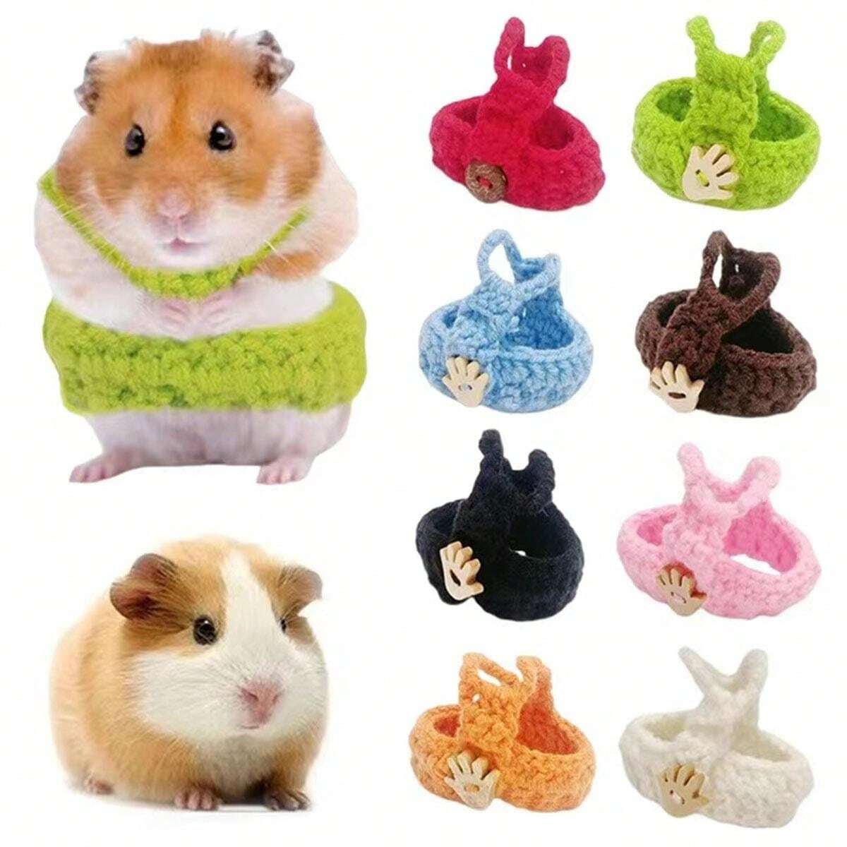 1pc Mini Hamster Clothes Small Animal Christmas Party Clothes Cute ...