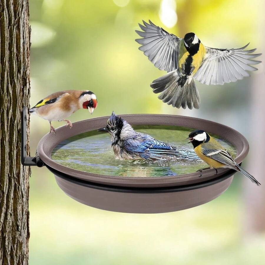 Wild Bird Feeder, Bird Bath SPA Pool ,Bird Tray Tree Mounted For Bird ...