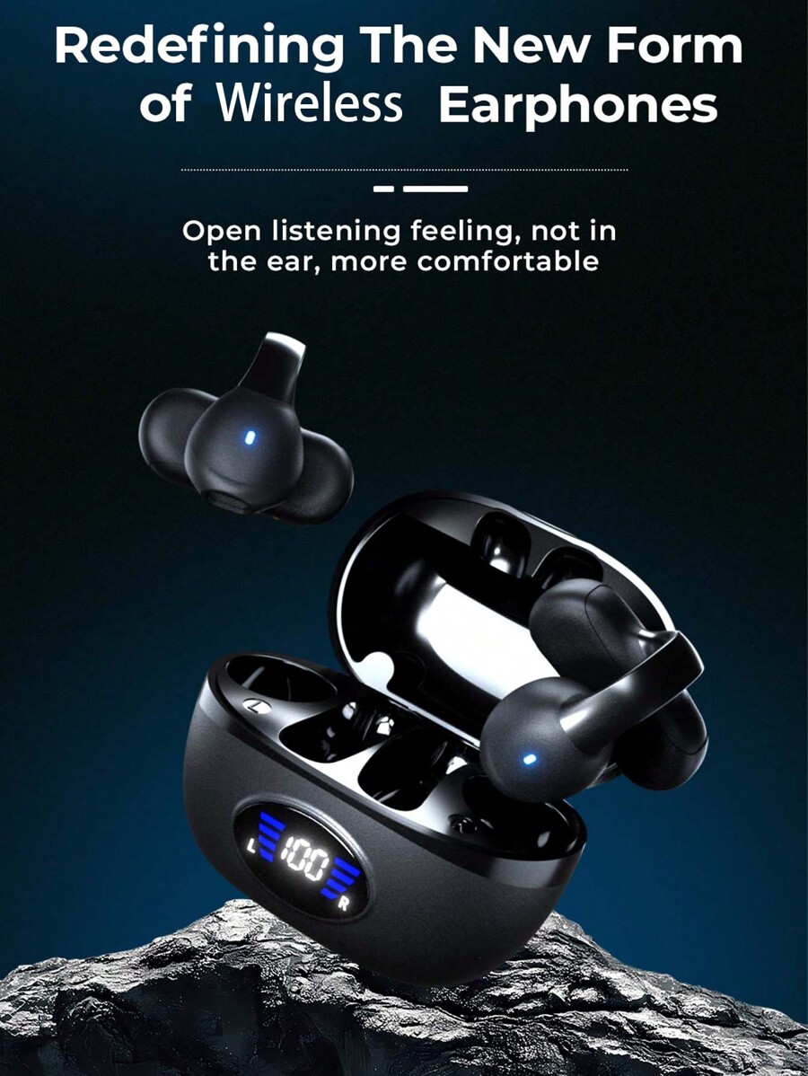 1pc TWS draadloze in-ear 5.3 oordopjes met lage latentie met oplaadetui, intelligent digitaal ...