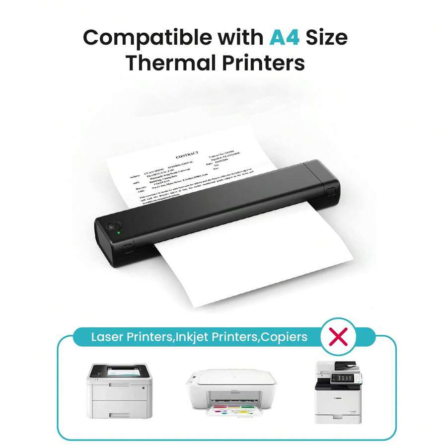 A4 Thermal Transfer Paper - Compatible With All A4 Size Thermal ...