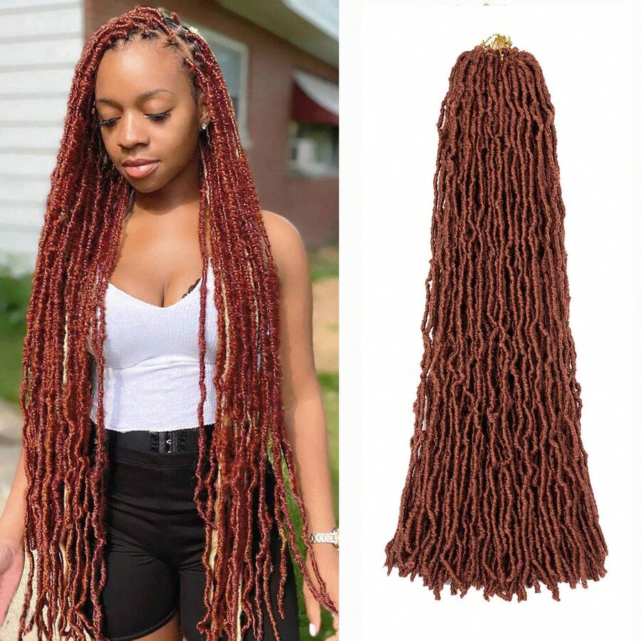 14-36 Inch Pre-Looped Soft Locs 1 Pack Faux Locs Crochet Braids Hair ...