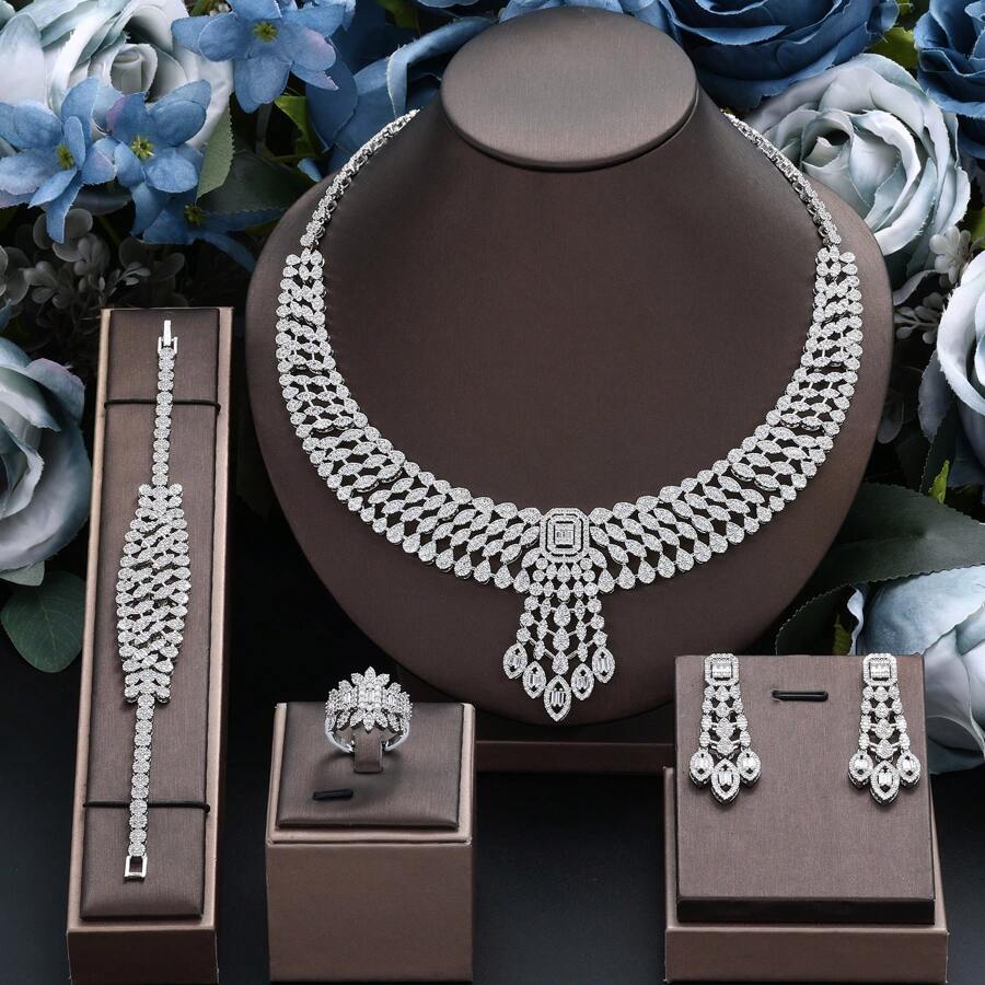 2024 Großhandel Uae Brautschmuck Sets Neue Mode Dubai Schmuck-set Für ...