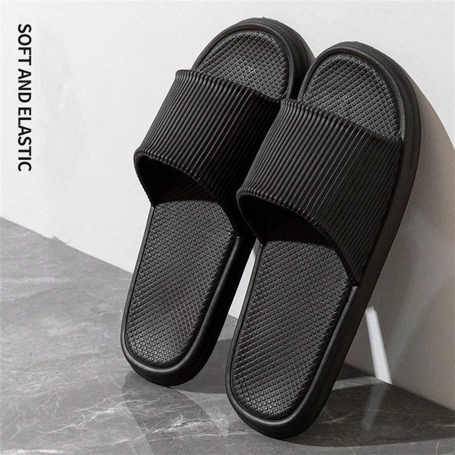 Summer Couple Eva Slippers For Bathing Rooms With Breathable And Anti ...