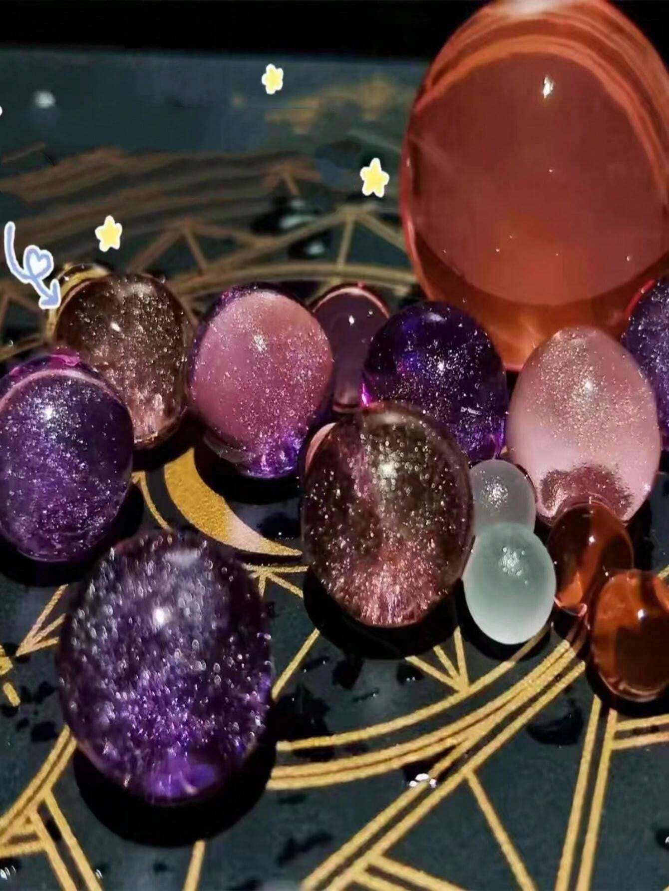 Fantasy Cosmic Water Beads Pearls Crystal Soil Gel Balls Ocean Starry ...