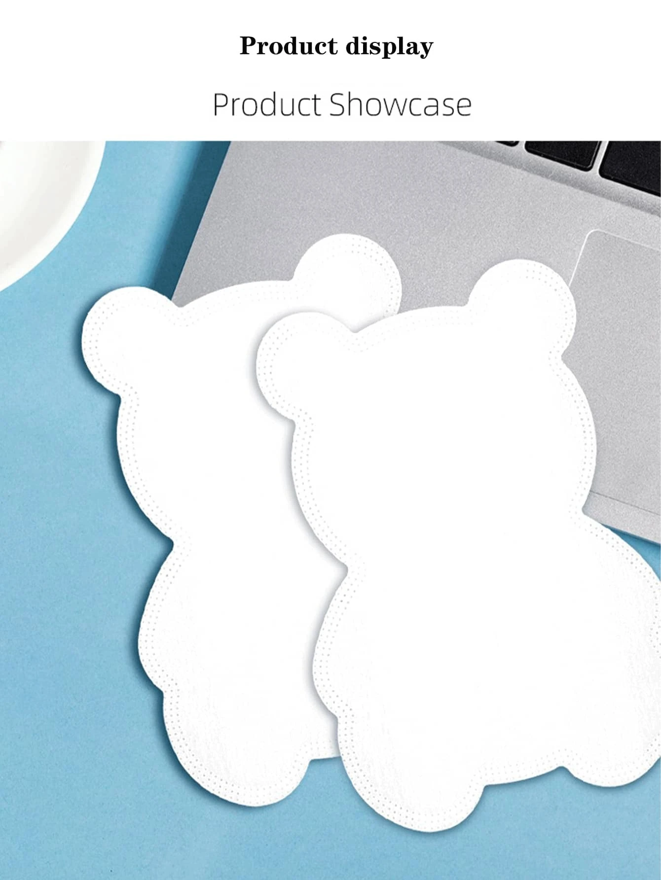2pcs Cartoon Bear Summer Armpit Sweat Pads Disposable And Invisible ...