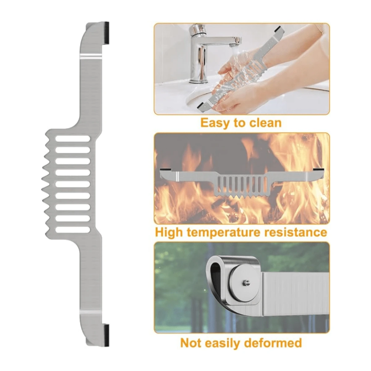 Grease Gate Spatula Holder For Blackstone Griddle,11.8 Inch Magnetic ...