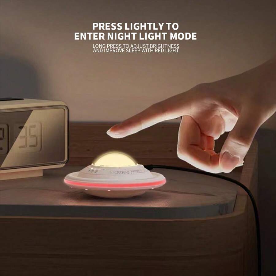 1pc RGB Colorful Music Night Light, Bedroom Atmosphere Lamp Charging ...