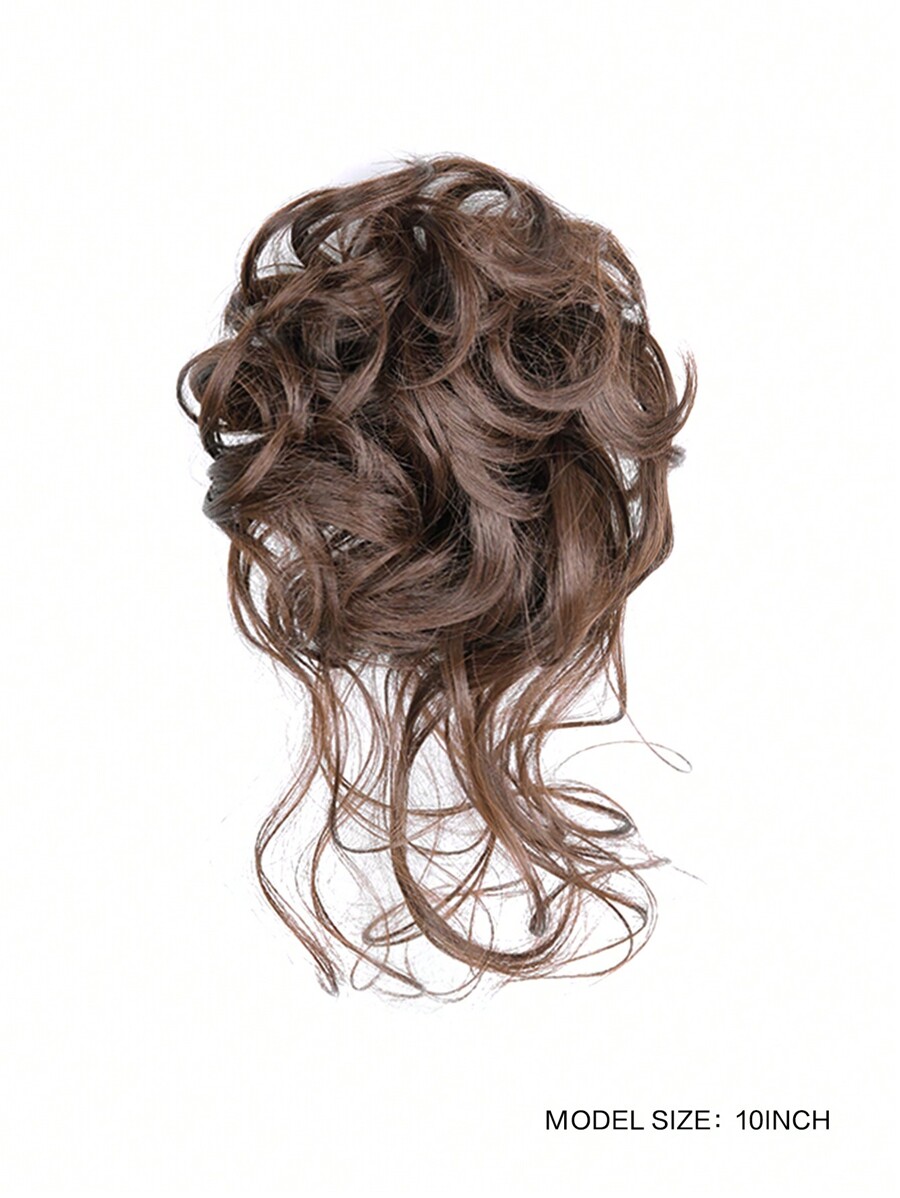 Mechón de pelo para moño desordenado de verano, scrunchie para moño ...