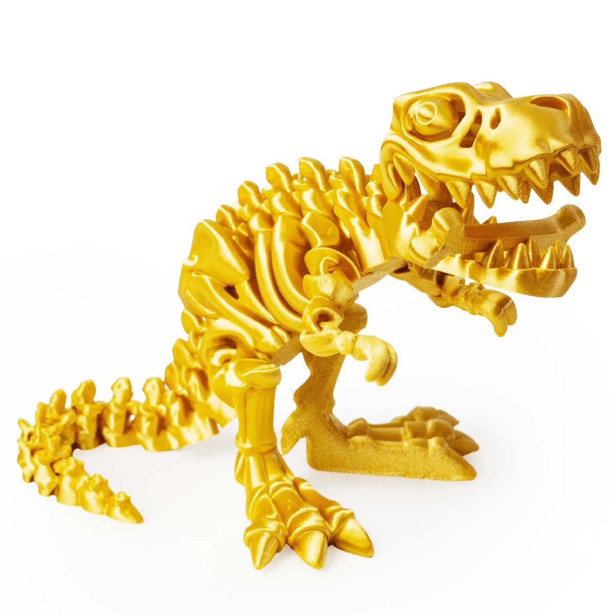 3D Printed Gold Tyrannosaurus Rex - Gold | SHEIN USA