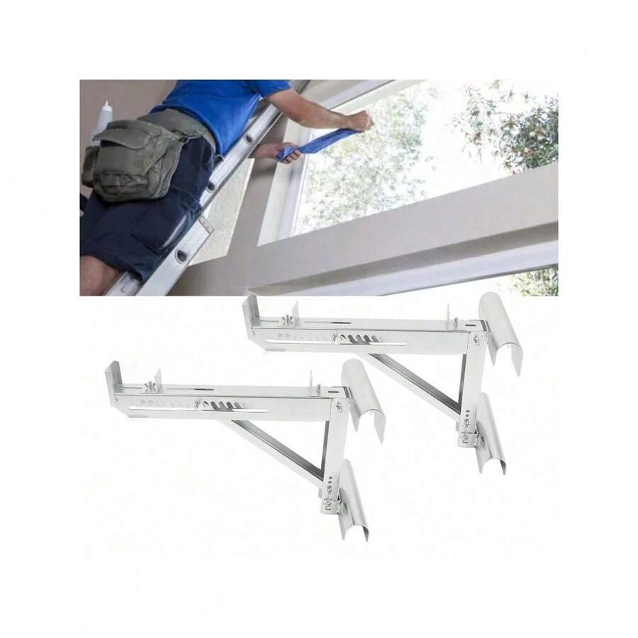 Short Body Ladder Jacks 1 Pair Adjustable Stabilizer Tripod Load ...
