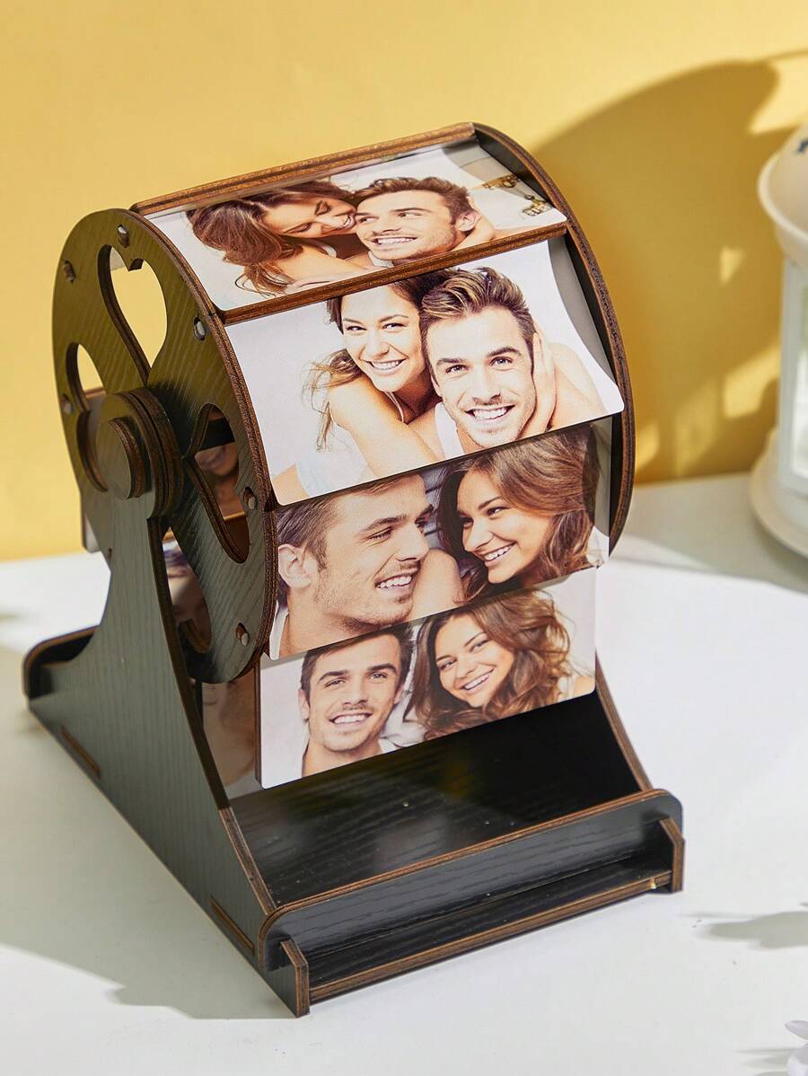 1pc Custom Wooden Ferris Wheel Photo Frame, Custom Wooden Photo Frame ...