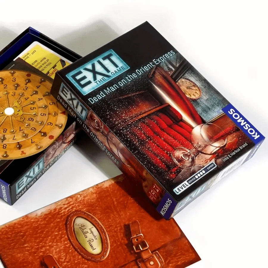 Exit The Game Dead Man On The Orient Express - Family-Friendly At Home ...