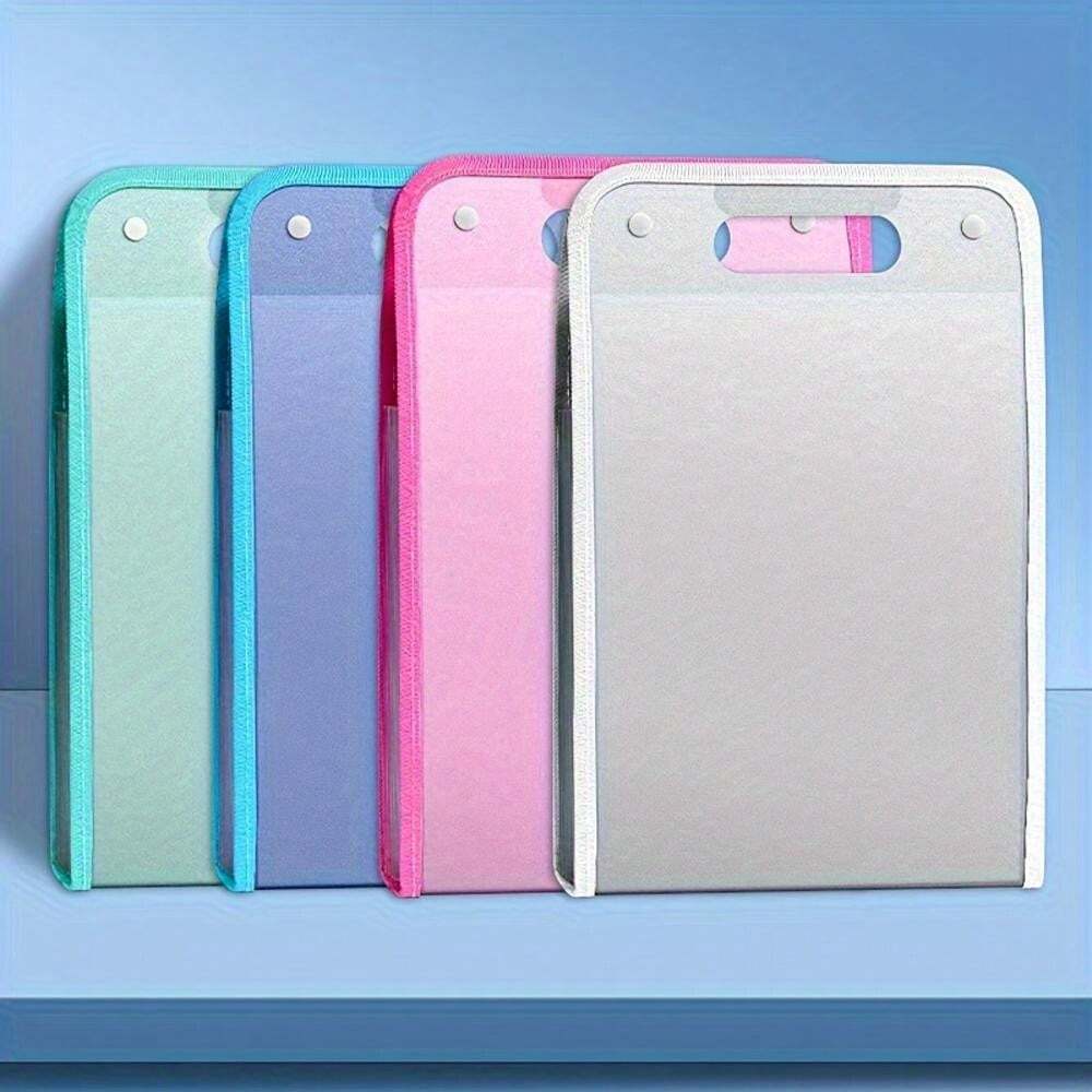 1pc A4 Portable Vertical Multiple Layers Handheld Bag Large Capacity 13 ...