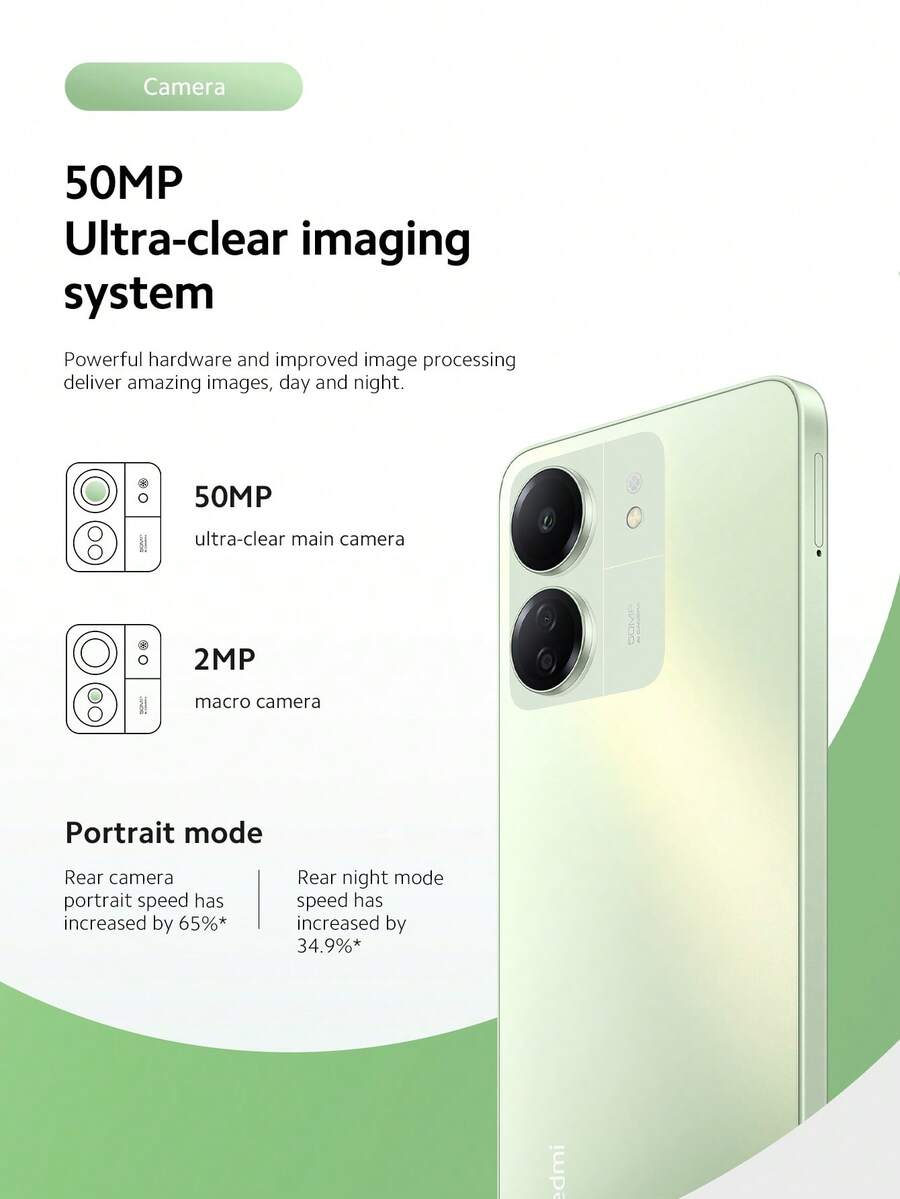 XIAOMI Mi Redmi 13C 8GB+256GB Global Version MTK Helio G85 Octa Core ...