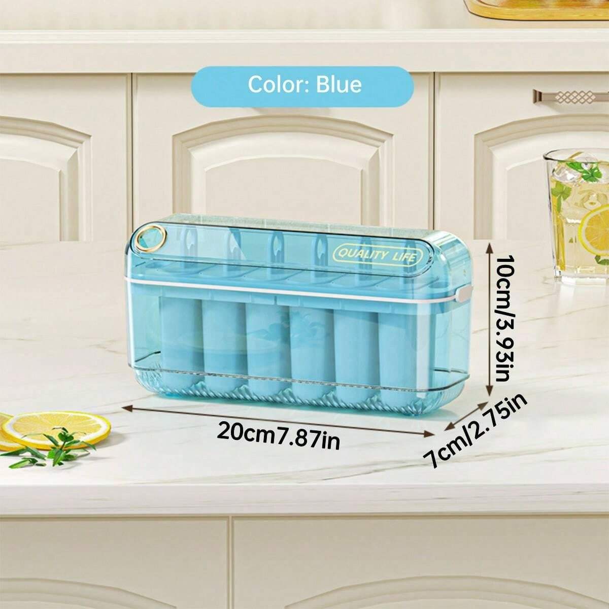 Ice Cream Mold For Home Use, Frozen Ice Lolly Maker For Freezer With ...