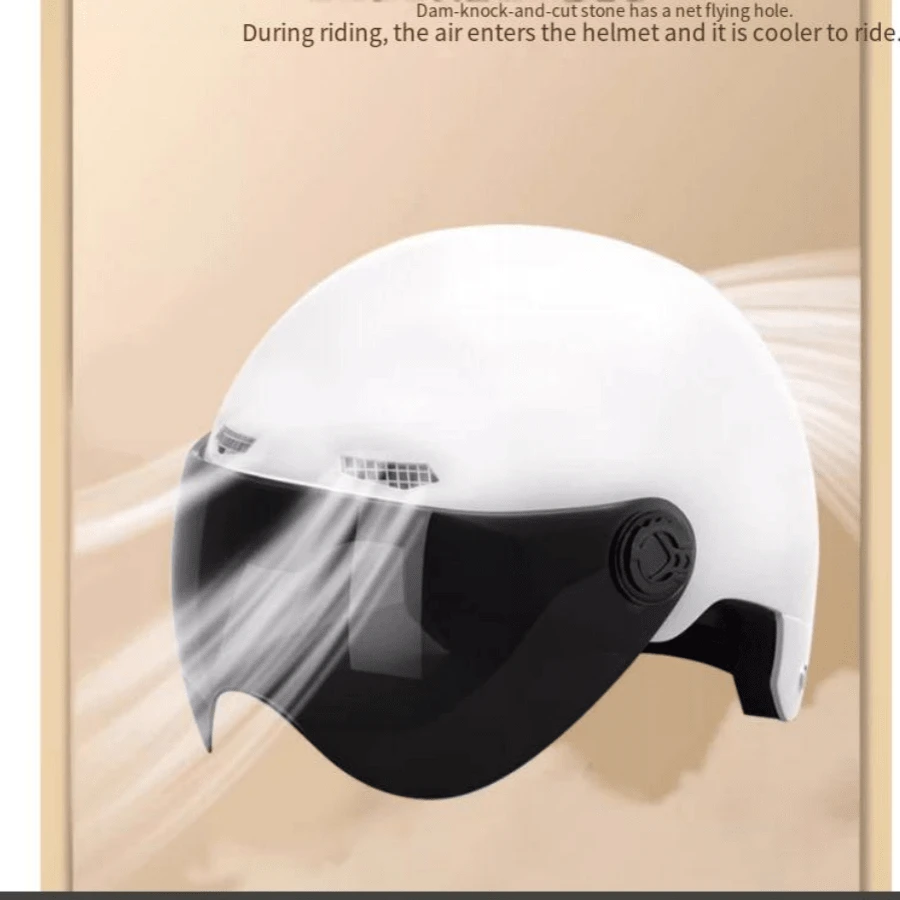 Multicolor Adjustable Size ABS Material Electric Bike Helmet Riding Cap ...