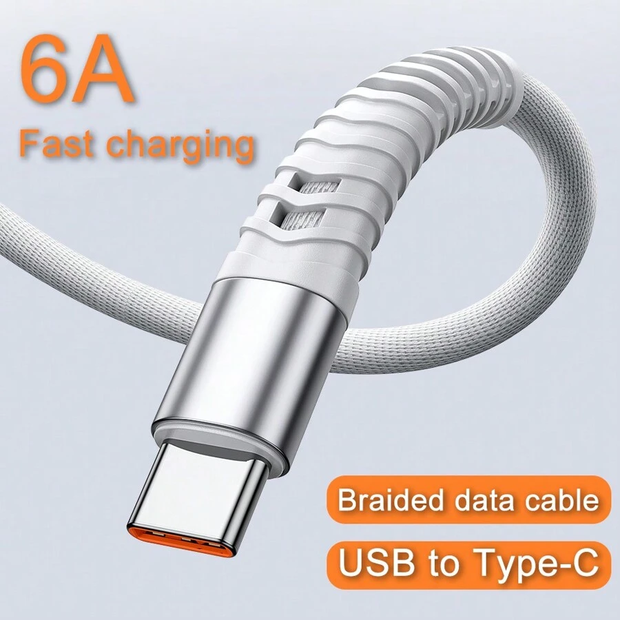 60W Android Fast Charging Data Cable Is Compatible With Samsung Huawei ...