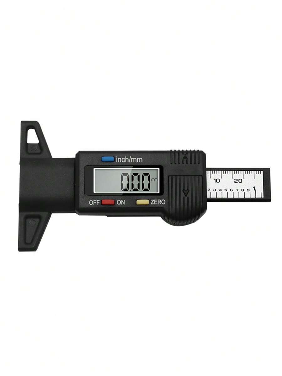 Digital Car Tire Tread Depth Gauge Measurement Tool Caliper Measuring ...