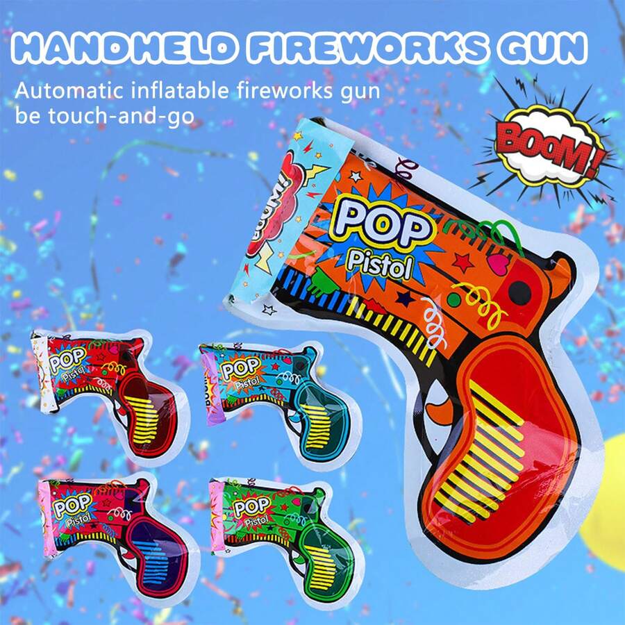 1/5PCS Handheld Sparklers Gun Wedding Party Automatic Inflatable ...