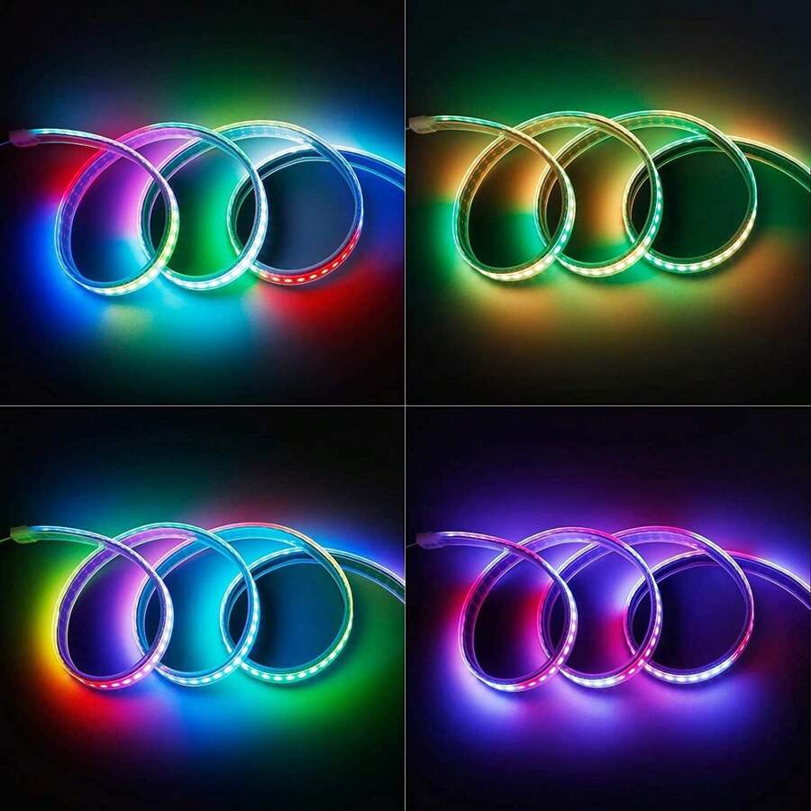 USB5V WS2812B Individually Addressable LED Strip 1 M 144 LED 5050SMD ...