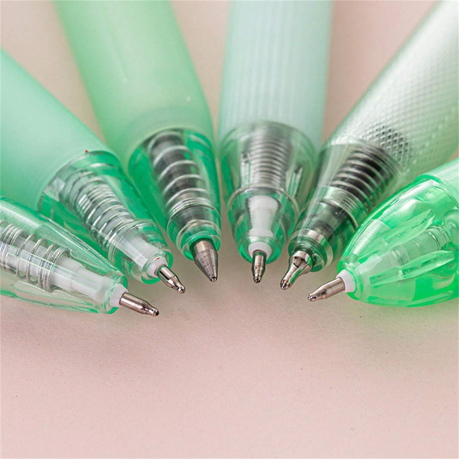 6-Pack Bag Set Of Student Practice Test Pens, ST Pen Tips, Office Black ...