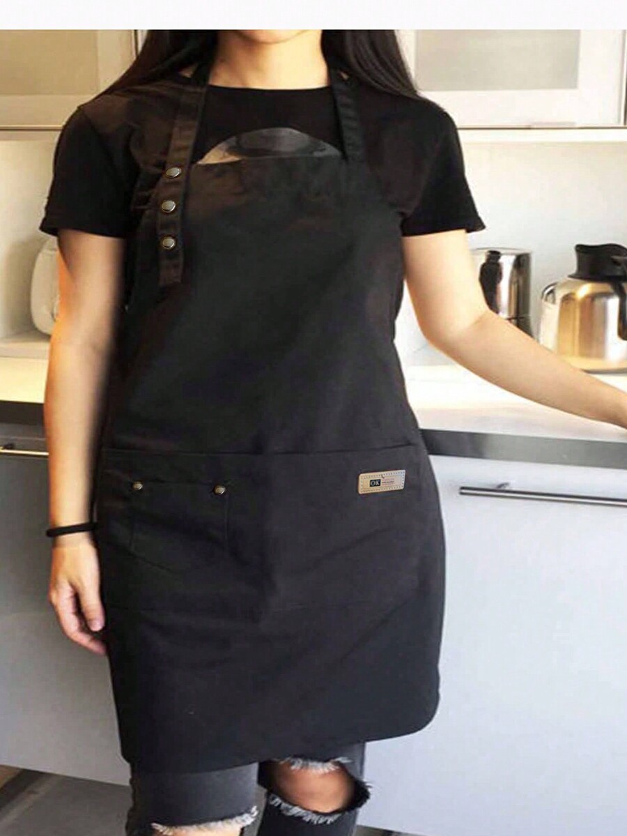 1PC High-End All-Season Chef Apron For Home Kitchen, Coffee Shop, Hotel ...