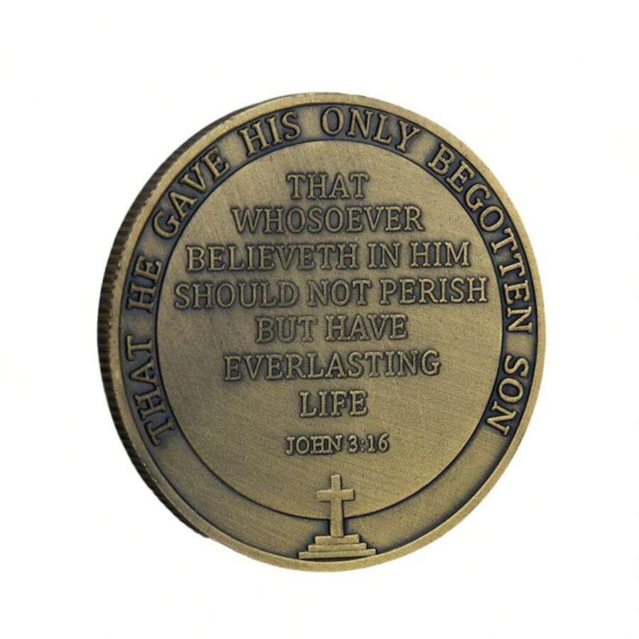 1 Pc Resurrection Coin, He Is Risen, Jesus Son Of God Easter Challenge ...