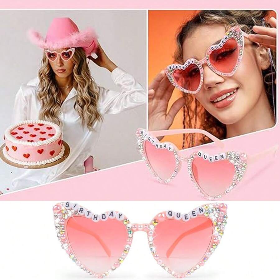 Birthday Glasses For Women- 'Birthday Queen' Birthday Sunglasses For ...