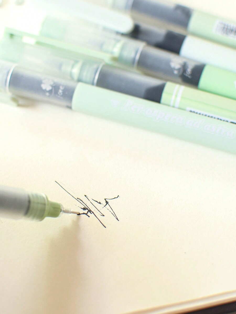 Boîte de 6 stylos neutres rétractables avec encre haute capacité de la ...