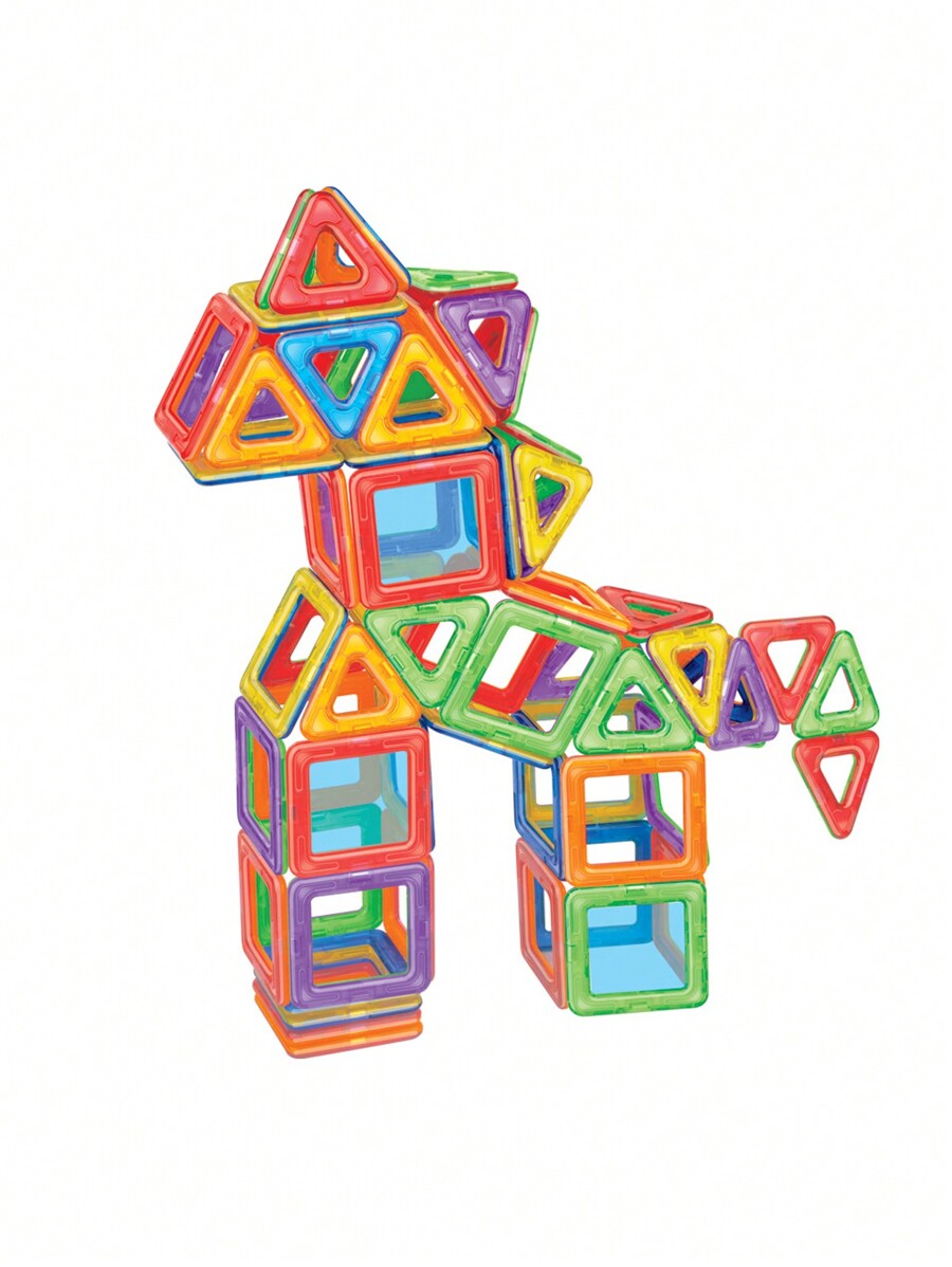 Mini Strong Magnet Building Block Toy Set With Animal Shapes, Magnetic ...
