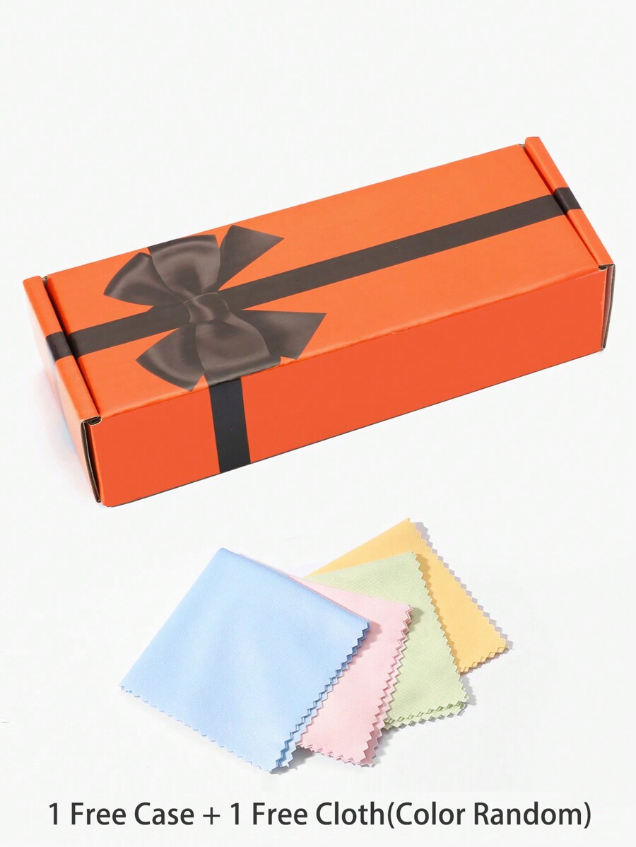 1 PC Girls 4-10Y Small Rectangle Dopamine Color Matching Trendy Fashion ...