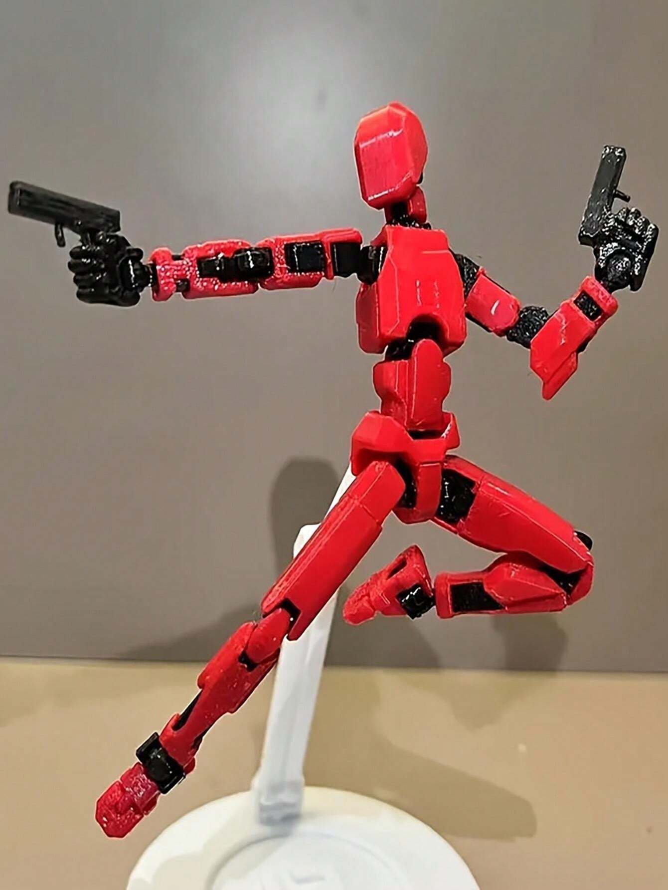 3D Printed Multi-Joint Movable Action Figure DIY Figure, Birthday Gift ...