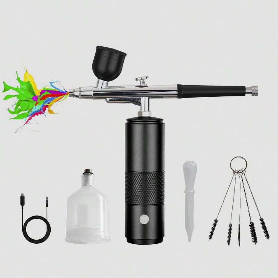 Portable Airbrush For Makeup Spray Gun Airbrush Equipment Kit Hydration ...