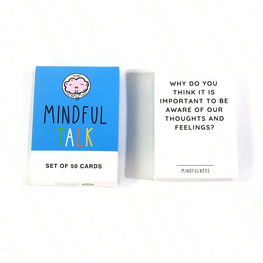 1pc Card Game Mindful Talk For Party Gathering Tabletop Game | SHEIN UK