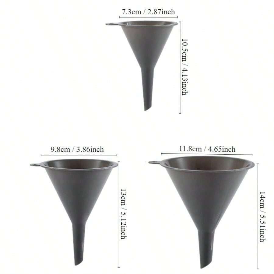 Household Kitchen Triangle Separating Funnel Pp Plastic Multi ...