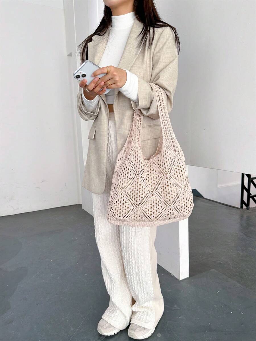 Modisches Must-Have für den Sommer: Frauen Häkelstrick Handheld ...