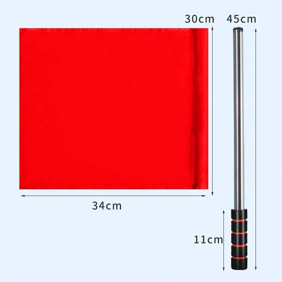 Starting Flag Athletics Referee Checkered Flag Football Assistant Referee Flag Red Yellow Green ...