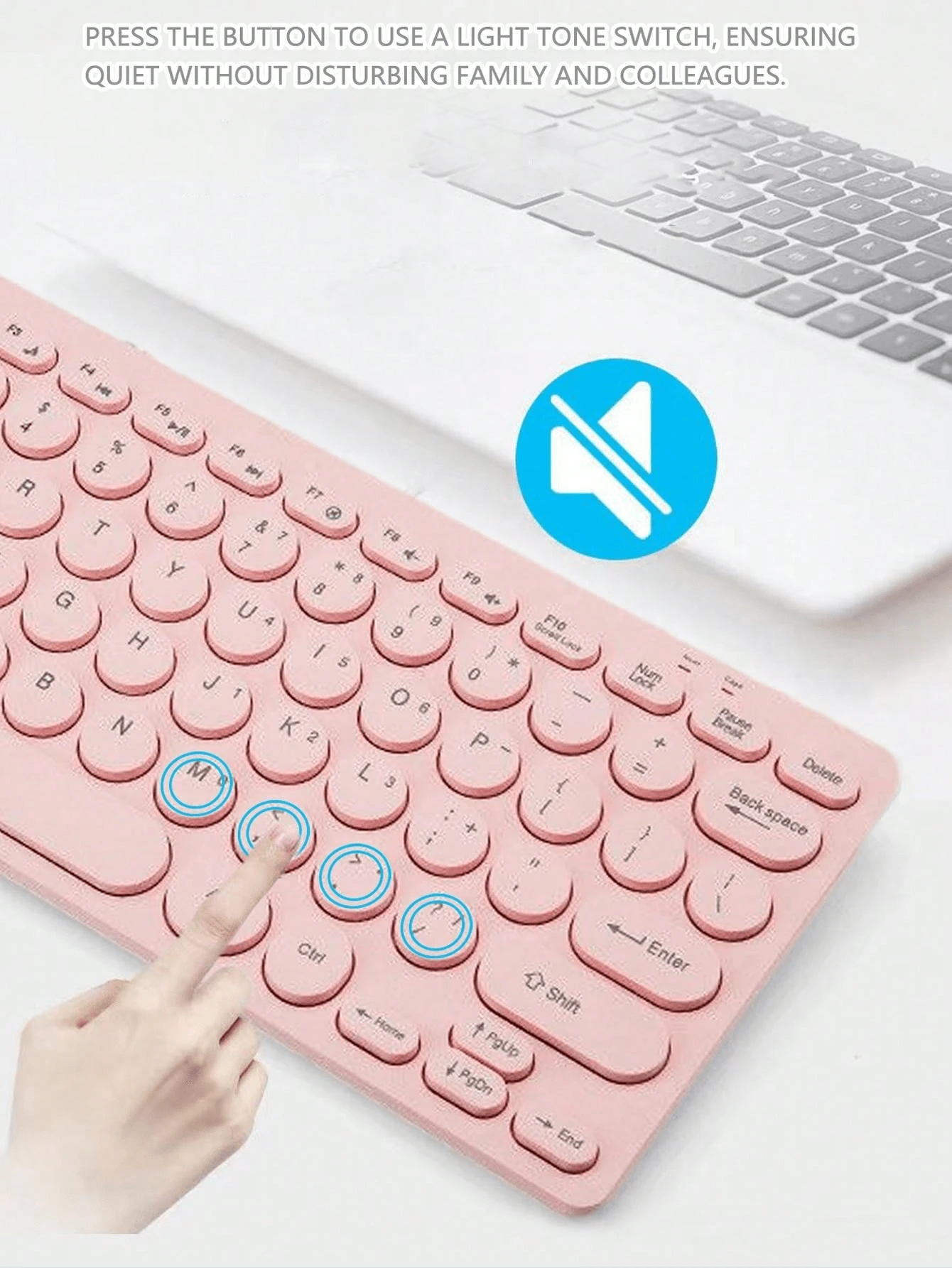 Laptop Keyboard, USB Interface, Punk Style Keyboard, Desktop Computer ...