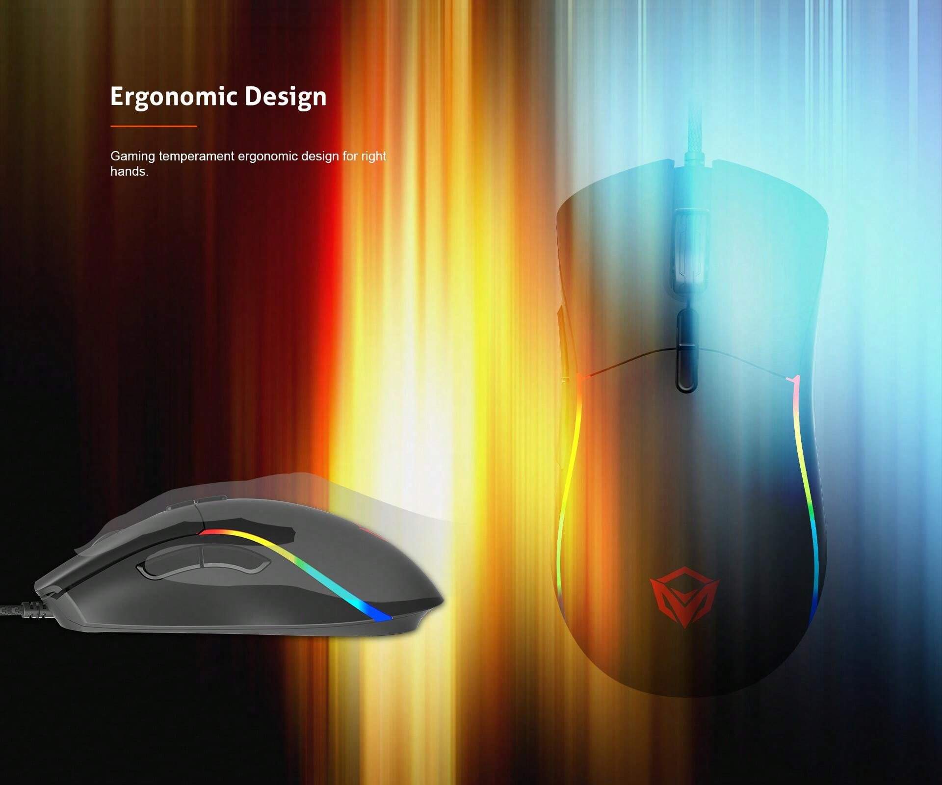 RGB Gaming Mouse, Macro Programming, Ergonomic Wired Competitive Mouse ...