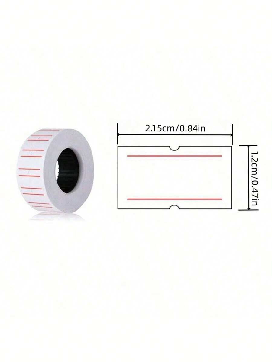 10 Rolls 4000pcs Self-Adhesive Price Label Sticker, Marking Sticker ...