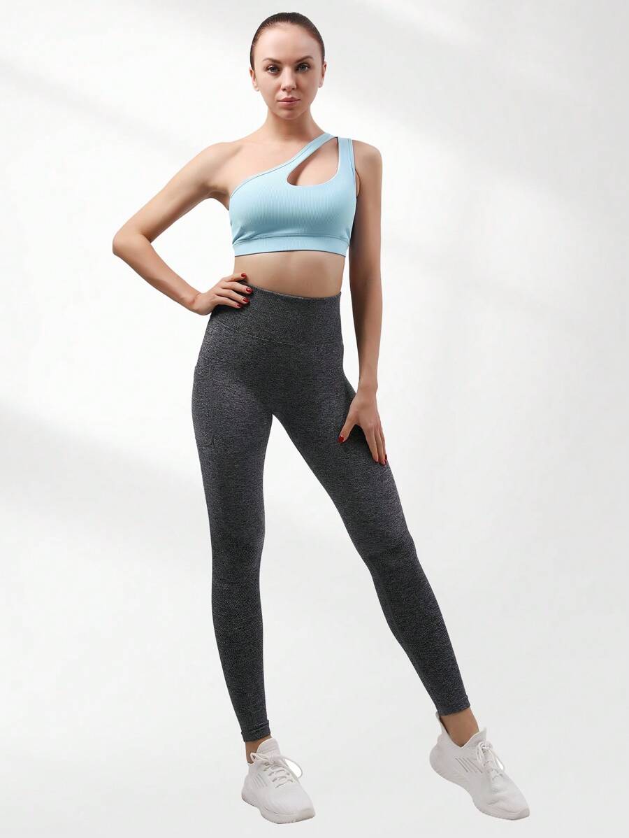 Tender Angel Tender Angel Bare-Feel Sport Bra One Shoulder Yoga Bra Detachable Back Beauty Bra ...